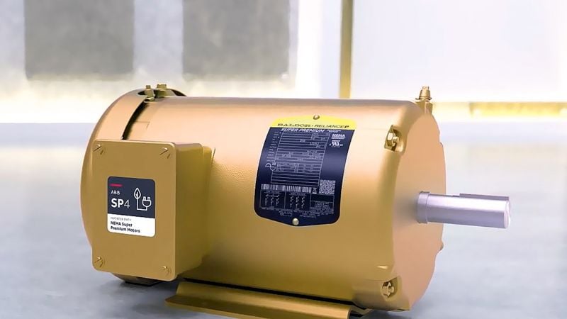ABB Releases Baldor-Reliance SP4 Shaft Ground Motors - News