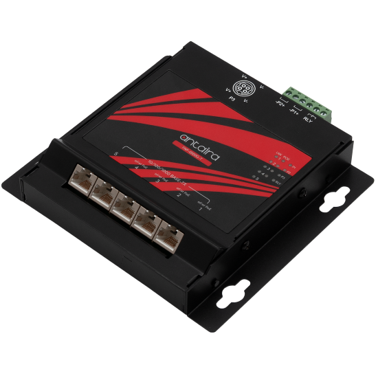 Antaria Launches “Ultra-Flat” Five-Port Unmanaged PoE+ Gigabit Switch ...