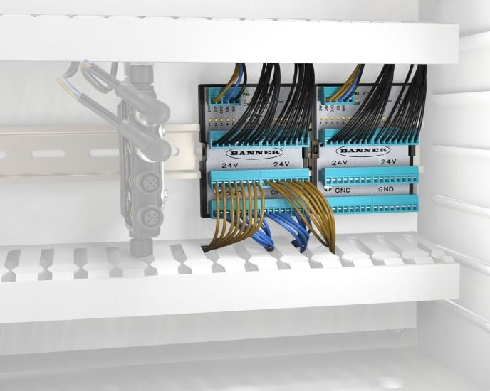 Banner Engineering Releases IC70 Series In-Cabinet IO-Link Hub - News