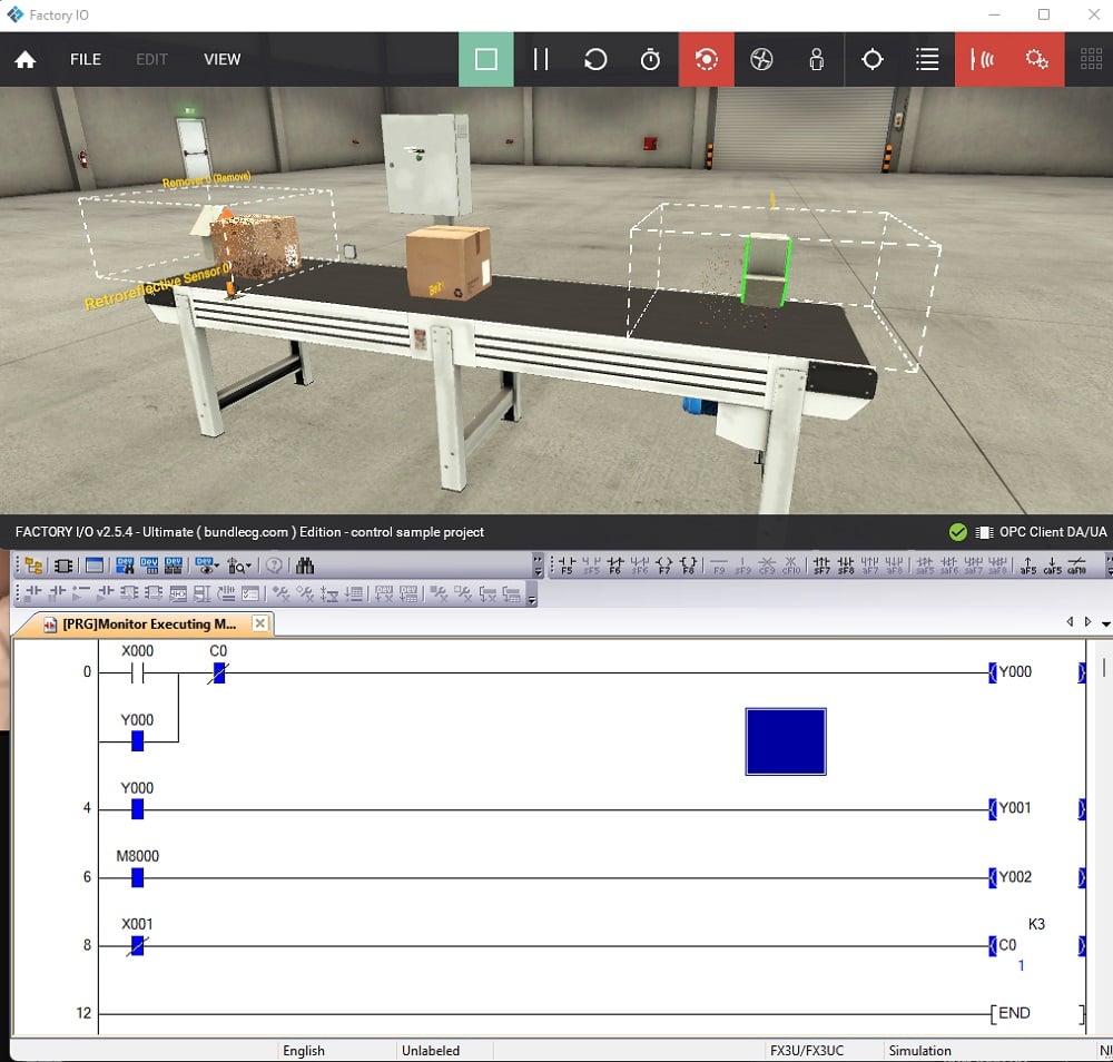 How to Use Mitsubishi’s GX Simulator and MX OPC Server in Factory I/O ...