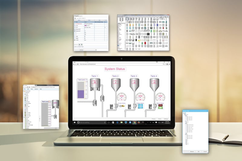IDEC Launches Industrial Iot-Ready HG1J Series HMI With 4.3 inch Display - News