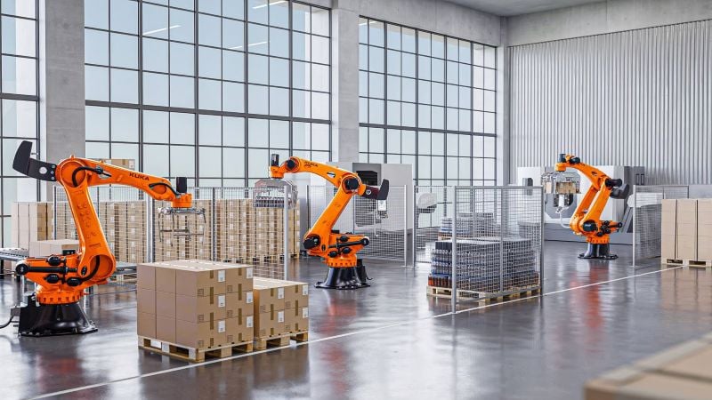 KUKA Introduces Two New Heavy-Duty Robot Families for Palletization - News