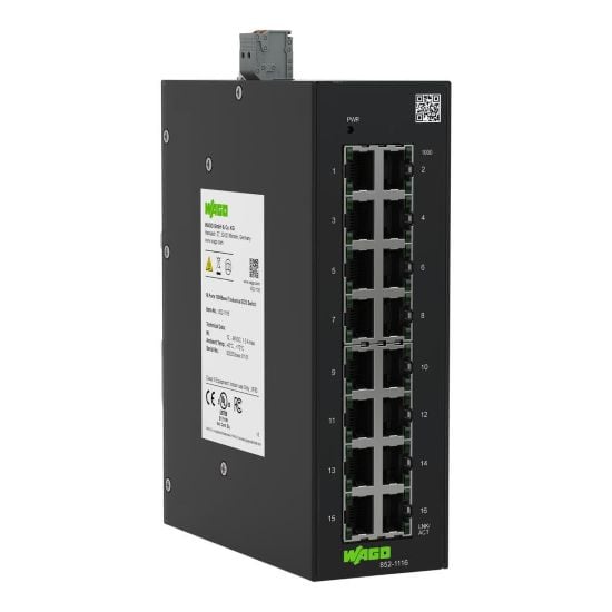 Wago Unveils 16-Port Ethernet Switch and SPE Media Converter - News